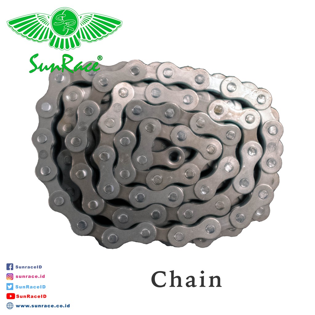 Jual CHAIN / RANTAI SEPEDA / SEPEDA LISTRIK 114 L 1 SPEED | Shopee ...