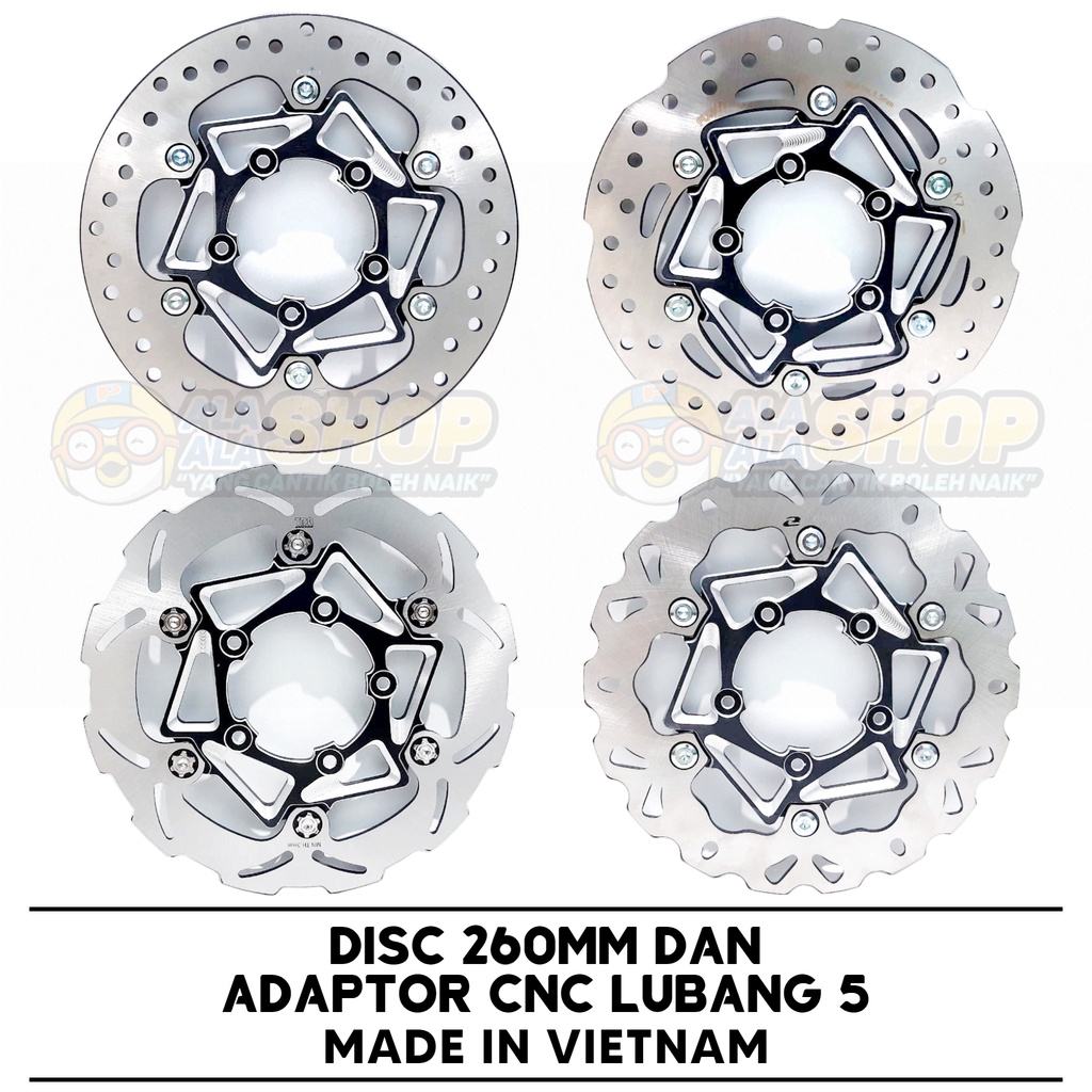 Jual Disc Winner X / Supra GTR 260mm PnP New Vario 150 Piringan 260 ...