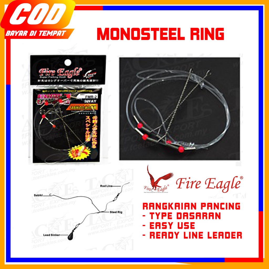 Jual RANGKAIAN PANCING DASARAN FIRE EAGLE MONOSTEEL RING | Shopee Indonesia Jual RANGKAIAN PANCING DASARAN FIRE EAGLE MONOSTEEL RING | Shopee Indonesia