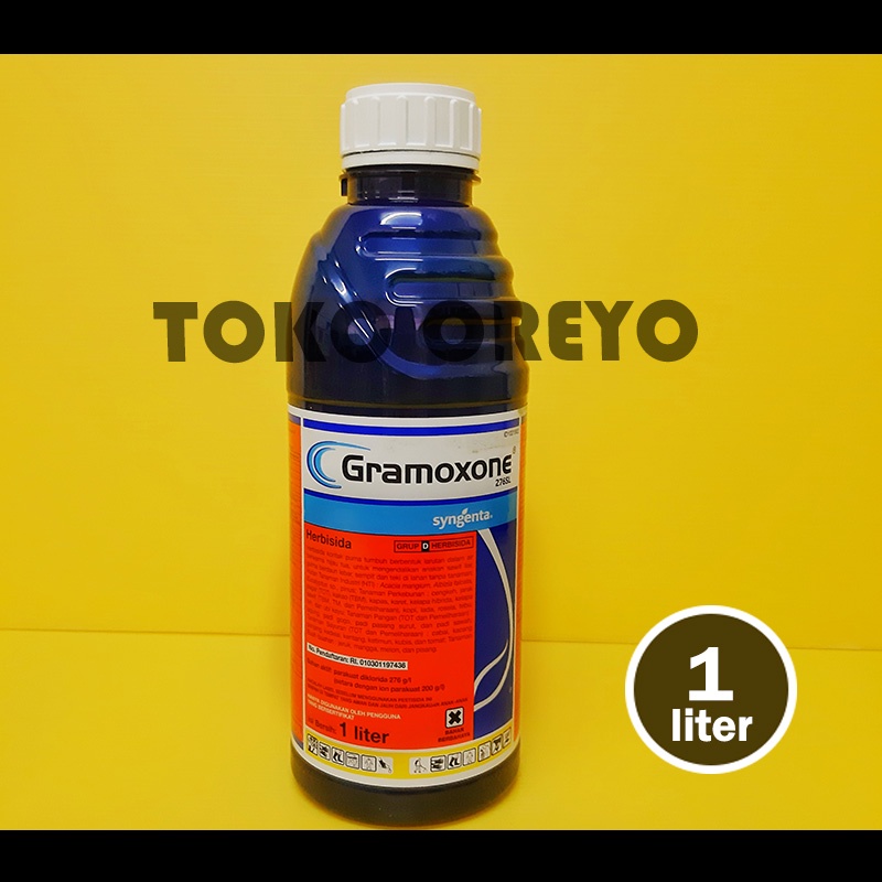 Jual GRAMOXONE 276SL HERBISIDA RACUN PEMBASMI RUMPUT & GULMA 1 LITER ...