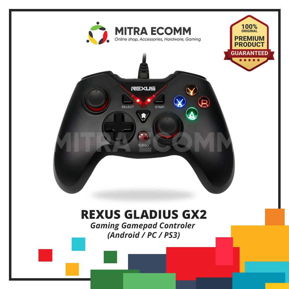 Rexus Gladius GX2 Pro Stick Gaming Gamepad Controler ANDROID PC PS3 ...