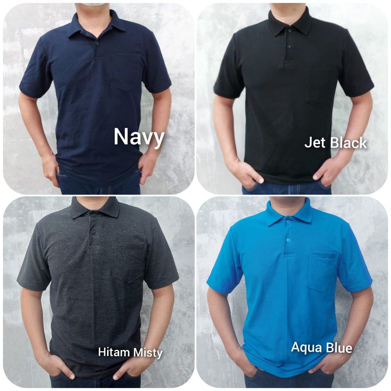 Jual Kaos Kerah Polo Shirt Cotton CVC Pique Knit 24s Yarn Spindle ...