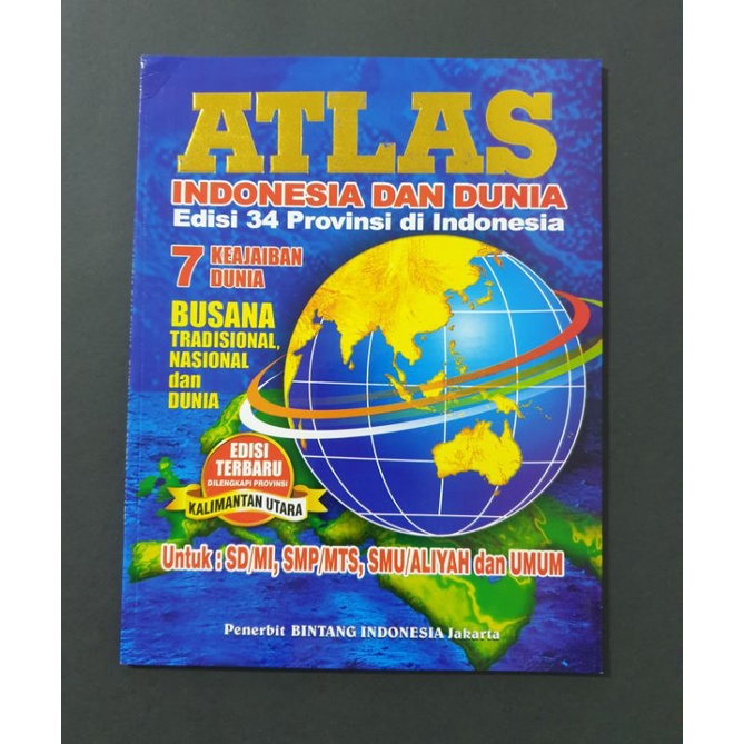 Jual ATLAS peta indonesia dan dunia | Shopee Indonesia