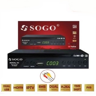 Jual SET TOP BOX SOGO STB DIGITAL RECEIVER / DVB TVR | Shopee Indonesia