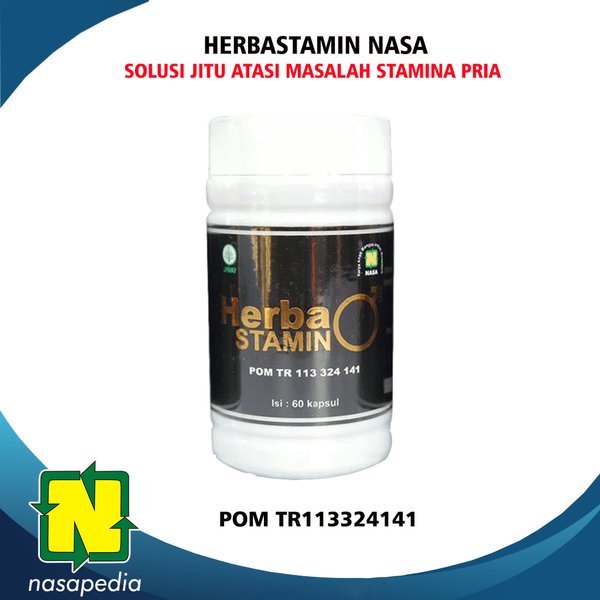 Jual HERBASTAMIN NASA PENAMBAH STAMINA N VITALITAS PRIA | Shopee Indonesia