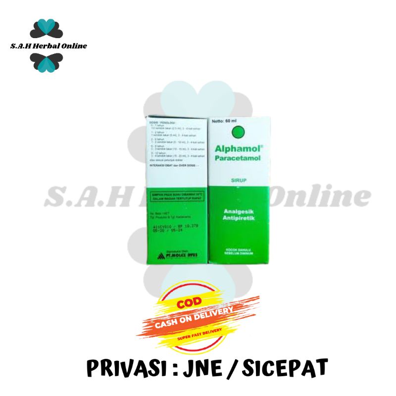 Jual Alphamol Sirup 60ml | Shopee Indonesia