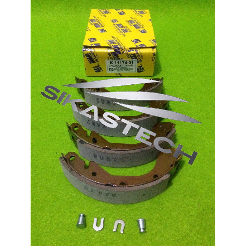 Jual SET REAR BRAKE SHOE KIT / KAMPAS REM TROMOL SEPATU RODA BELAKANG ...