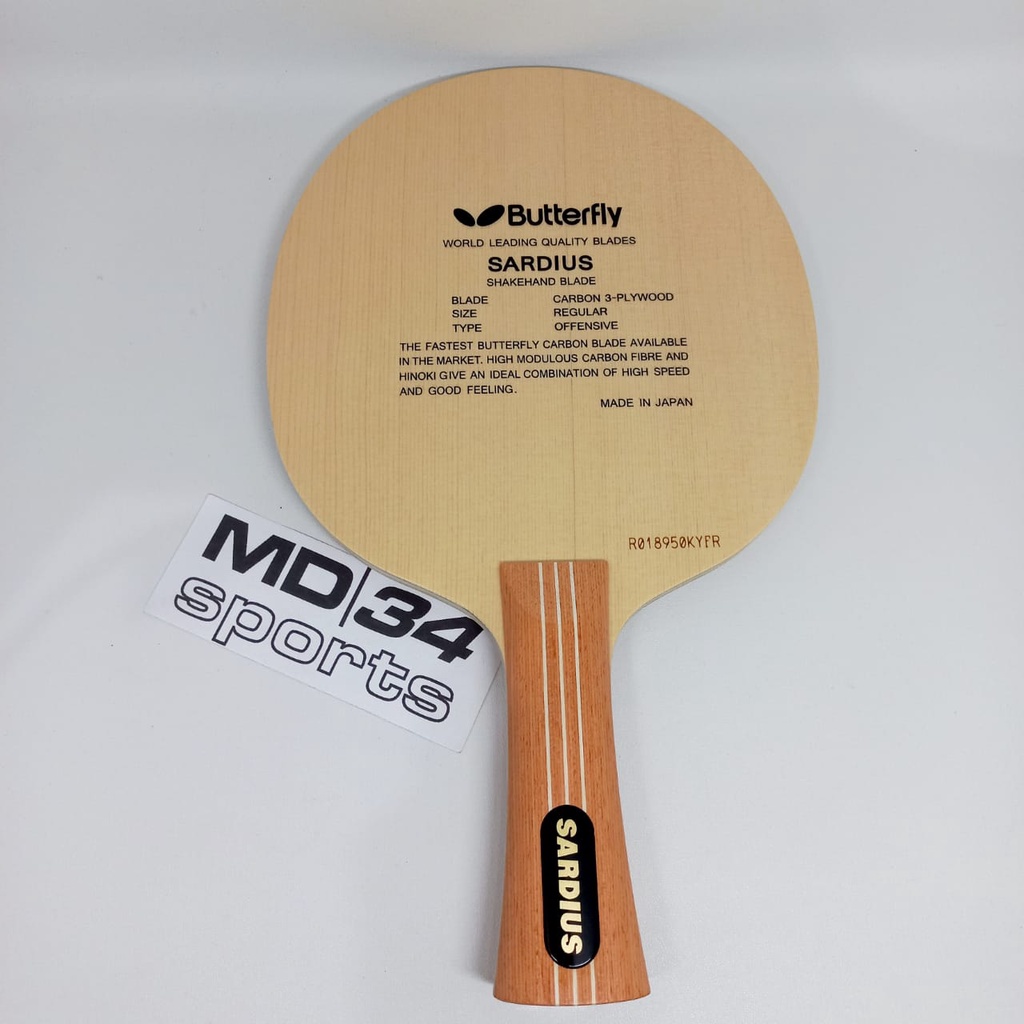 Jual KAYU BUTTERFLY SARDIUS - Kayu / Blade / Bet Pingpong Murah | Shopee Indonesia