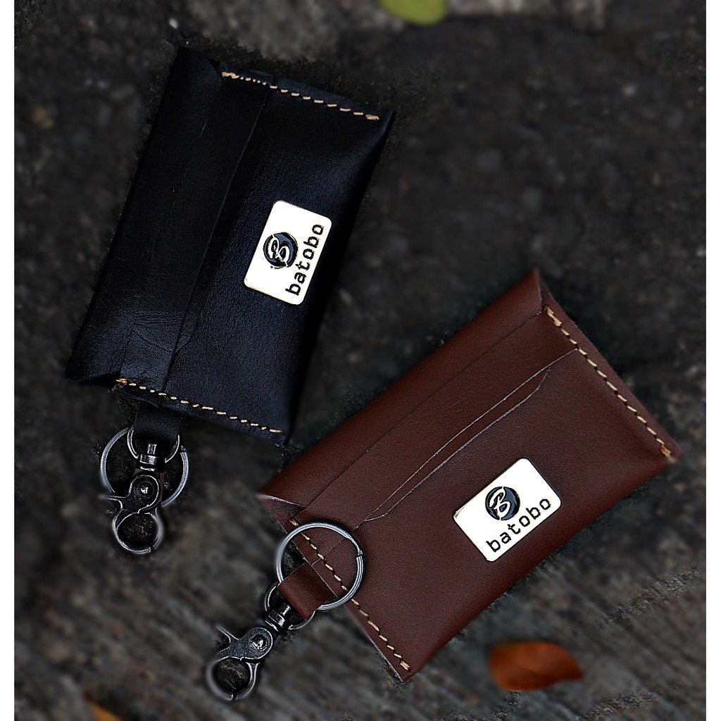 Jual Batobo Gantungan B001420 Dompet Kunci Mobil dan Motor Slim Kulit ...