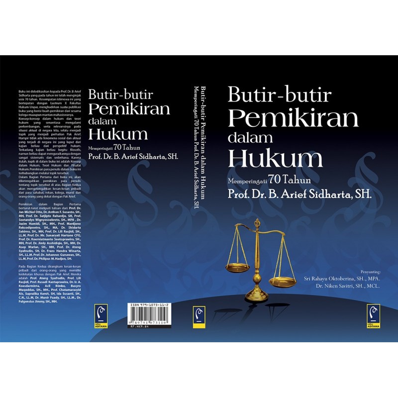 Jual BUKU BUTIR BUTIR PEMIKIRAN DALAM HUKUM | Shopee Indonesia