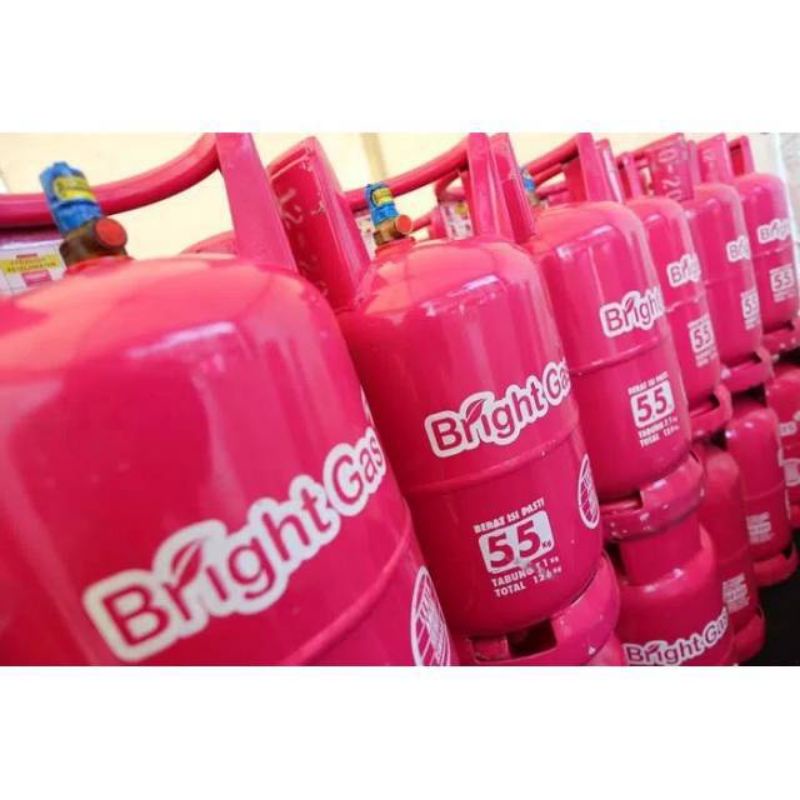 Jual Tabung Gas Pink 5,5 Kg | Bright Gas 5,5 Kg + Isi | Shopee Indonesia