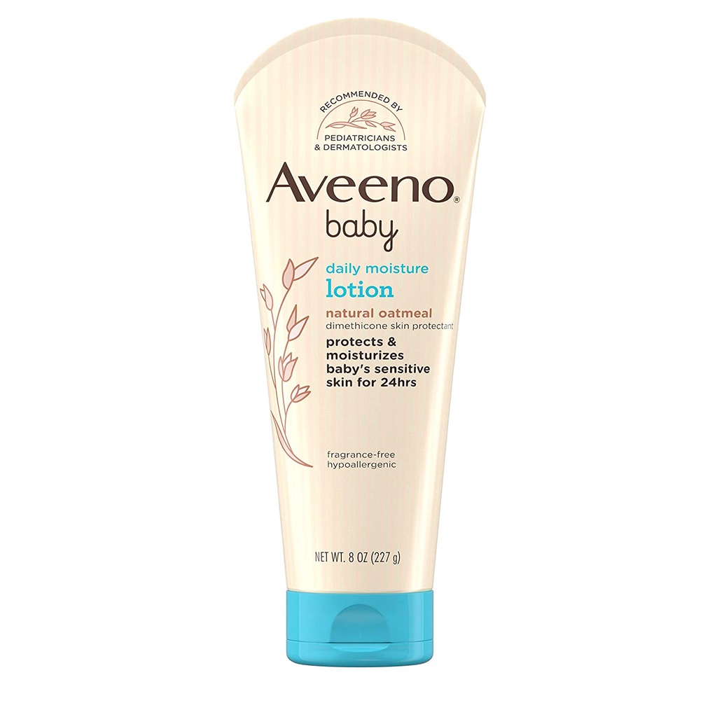 Jual Aveeno Baby Daily Moisture Lotion 227gr | Shopee Indonesia