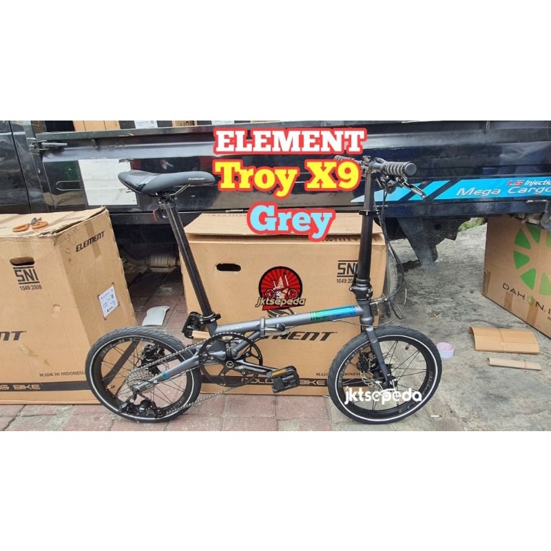 Jual Sepeda Lipat Element Troy X9 | Shopee Indonesia