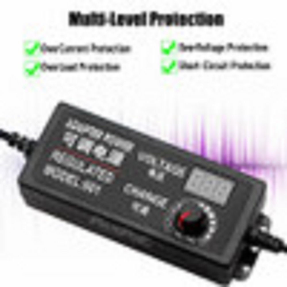 Jual Adjustable Adaptor 3V ~ 12V 5A 60W Adapter Power Supply Variabel ...