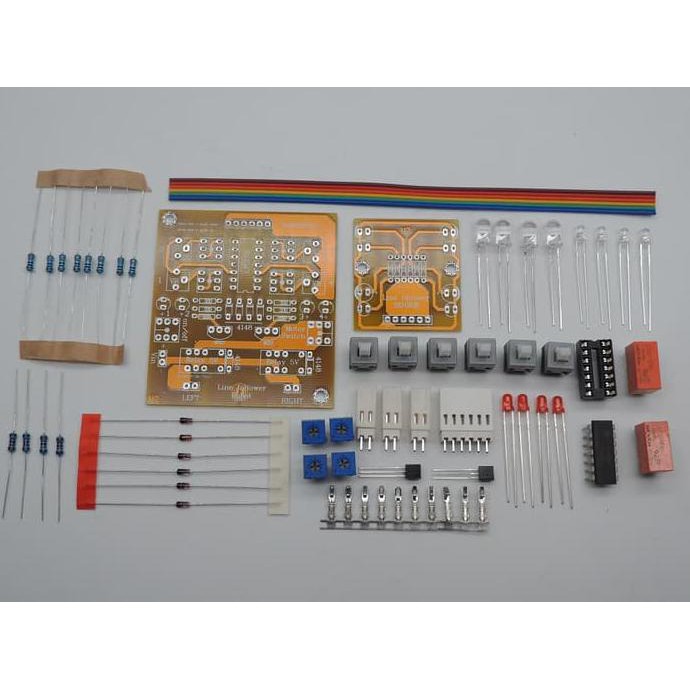 Baru Kit Hardware Robot Line Follower Tracer Tracker Analog 4 VR 4 ...