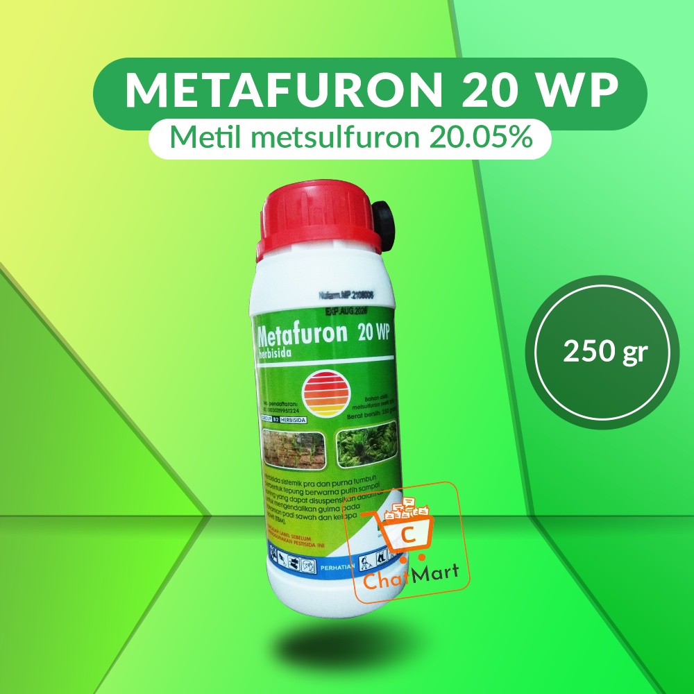 Jual Metafuron 20 WP 250 gram | Herbisida / Racun untuk Gulma Berdaun ...