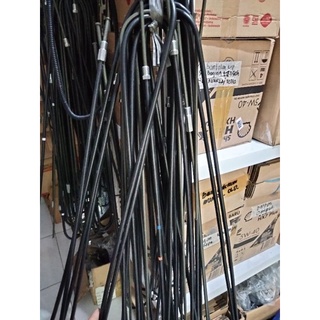 Jual pipa selang rem besi nepel 10 panjang 200 cm lobang diameter 5 mm ...