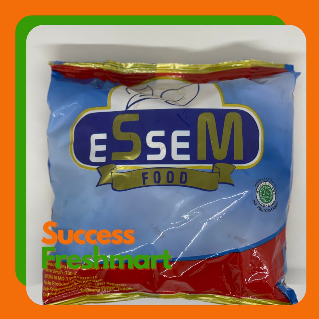 Jual ESSEM BAKSO BIRU (DAGING KOMBINASI SAPI DAN AYAM) 700 Gr | Shopee ...
