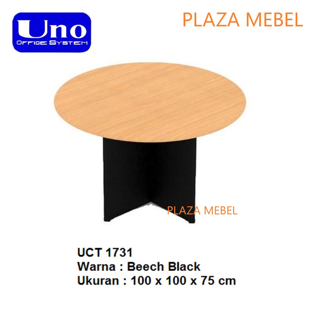 Jual Meja Rapat / Meeting Bundar / Bulat UCT 1731 UNO Uk. 100cm ...