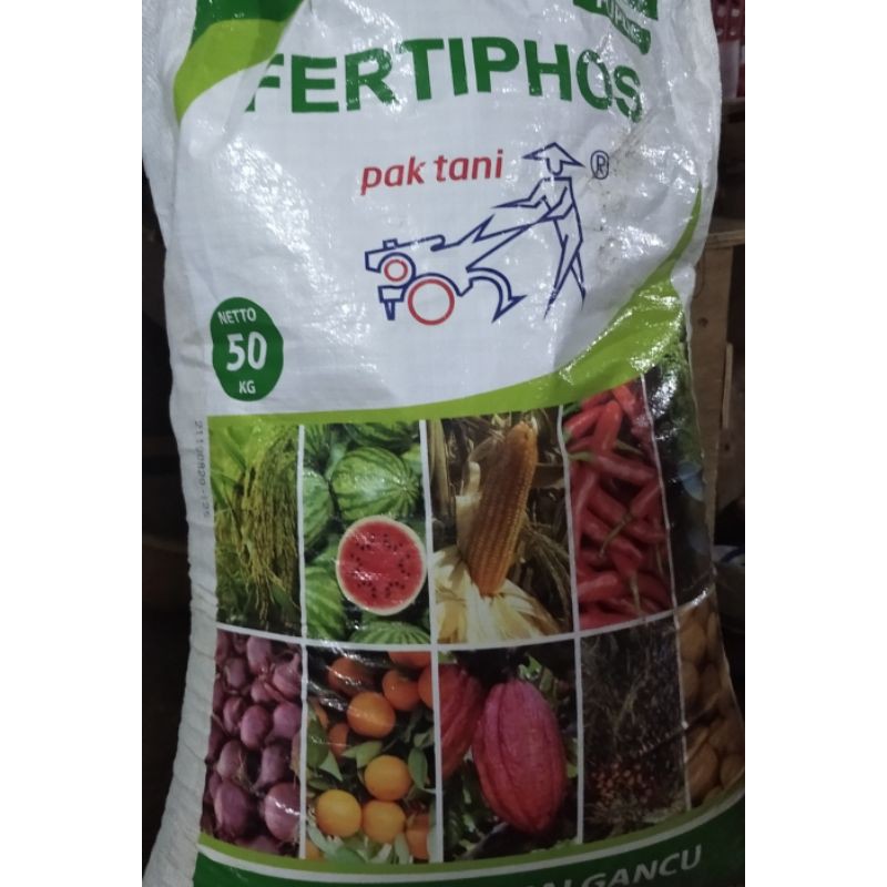 Jual Pupuk FERTIPHOS Pak tani pupuk tanah kemasan 1 kg | Shopee Indonesia