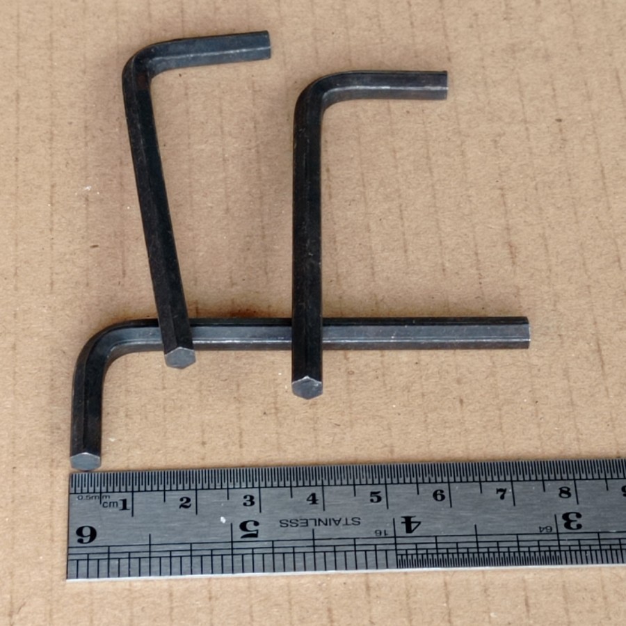 Jual KUNCI L5 KUNCI L 5 5MM BAJA HITAM PANJANG 7,5CM UNTUK BAUT L DIAMETER 6MM | Shopee Indonesia