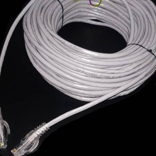 Jual Kabel LAN UTP 50 Meter 50Meter 50 M 50M CAT 5e CAT5E SPC RJ45 AMP ...