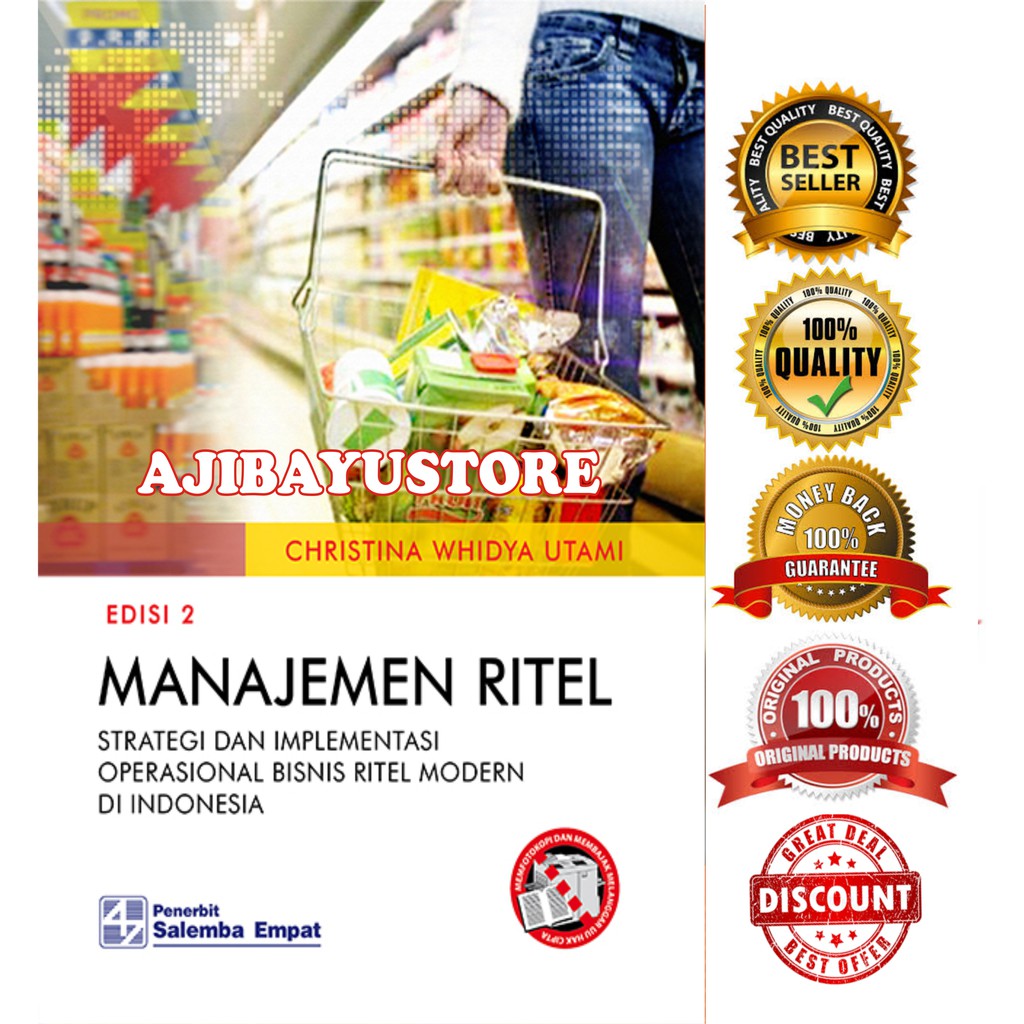 Jual ORIGINAL Buku Manajemen Ritel Christina Whidya Utami Salemba Empat ...