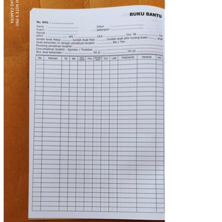 Jual BUKU BESAR BIDAN (Buku Bantu Register Hamil) | Shopee Indonesia