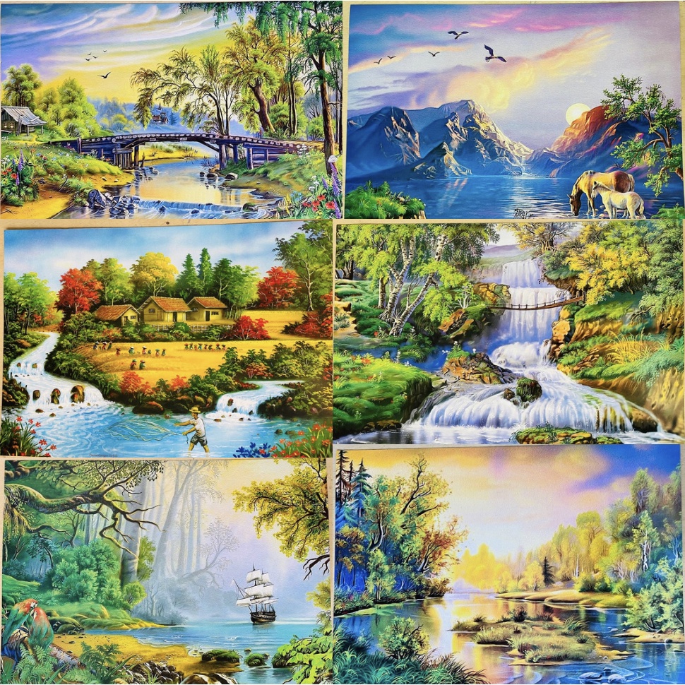 Jual POSTER PEMANDANGAN ALAM SEGAR DAN INDAH (Cocok untuk dekorasi ...