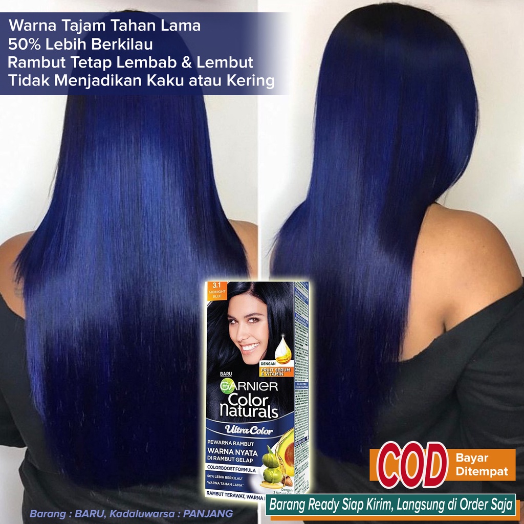 Jual Semir Pewarna Rambut No Pudar Anti Luntur Warna Tajam Awet Tahan ...