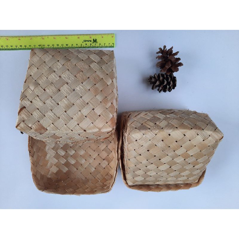 Jual besek bambu cantik ukuran 15x15 cm | Shopee Indonesia