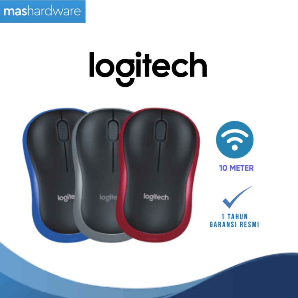 Jual Logitech M185 Wireless Mouse | Shopee Indonesia