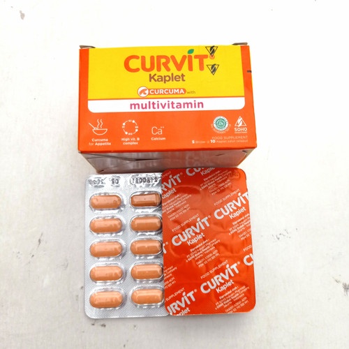 Jual Curvit 1 strip isi 10 tablet | Shopee Indonesia