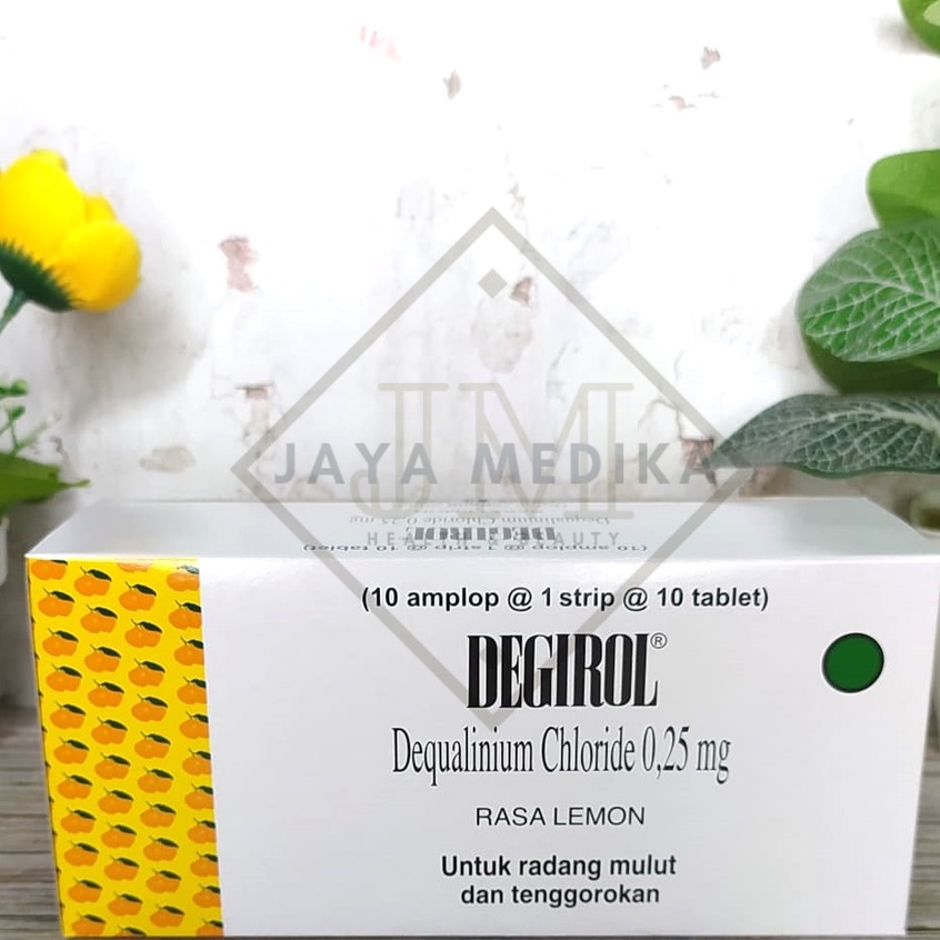 Jual Degirol Tablet Hisap Per Box Isi 100 | Shopee Indonesia