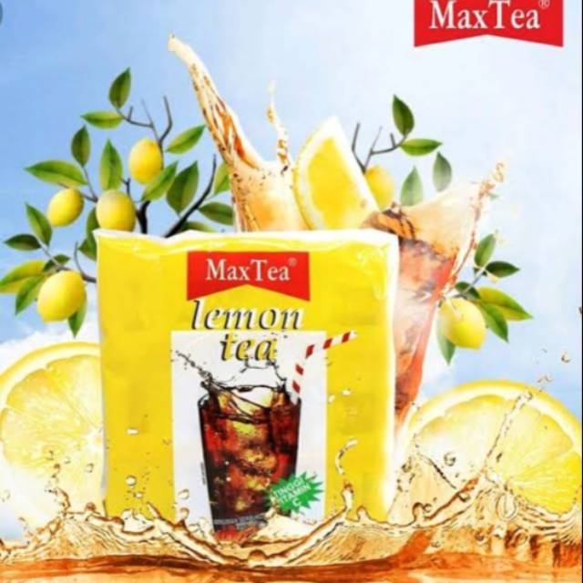 Max Tea Lemon Tea Isi 30 Sachet / Max Tea | Shopee Indonesia