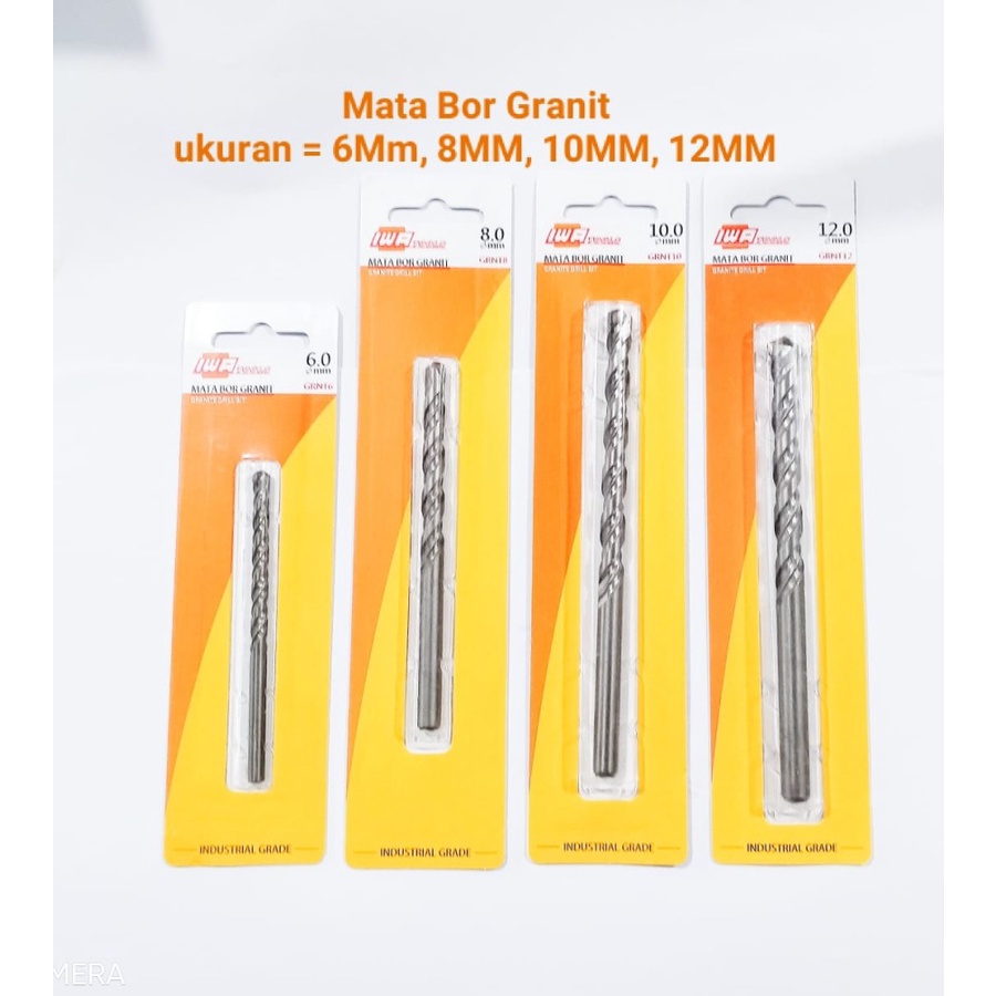 Jual Mata Bor Granit IWA | Ubin | Keramik High Quality - 6MM, 8MM,10MM,12MM | Shopee Indonesia