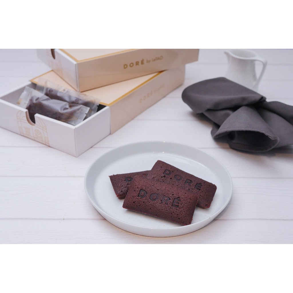 Jual DORE Chocolate Financier Kue Cookies coklat Indonesia|Shopee Indonesia