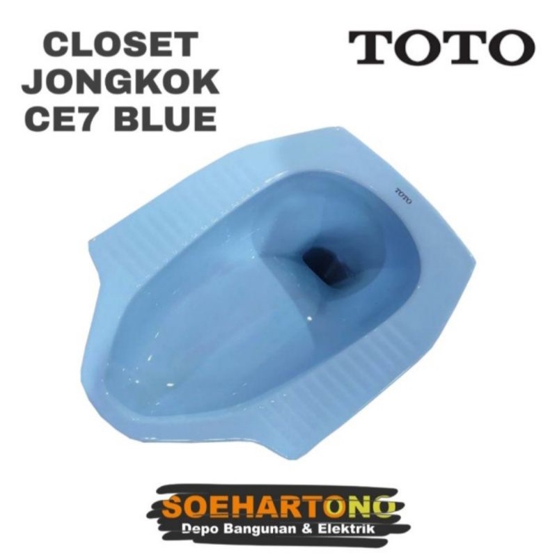 Jual Toto CE7 Blue Kloset Jongkok | Shopee Indonesia