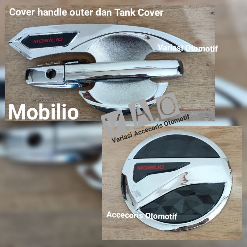 Jual Cover Handle Outer dan Tank Cover Mobilio Chrome | Shopee Indonesia