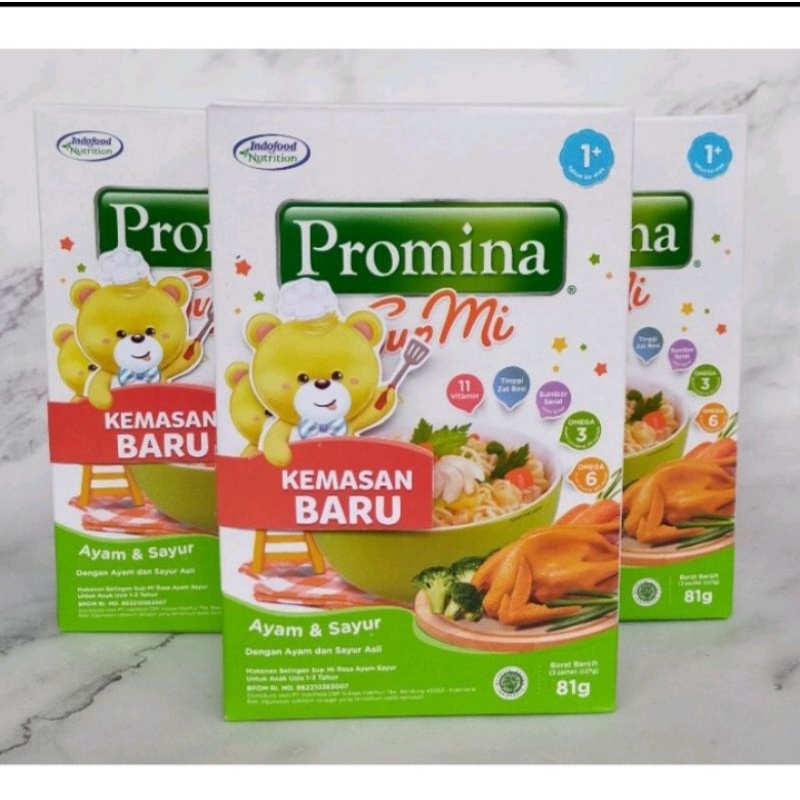 Jual PROMINA SUP MIE AYAM SAYUR 81gr x 1 box | Shopee Indonesia