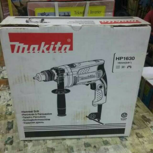 Jual MESIN BOR MAKITA HP 1630 / MESIN BOR TEMBOK / BETON MAKITA HP1630 | Shopee Indonesia