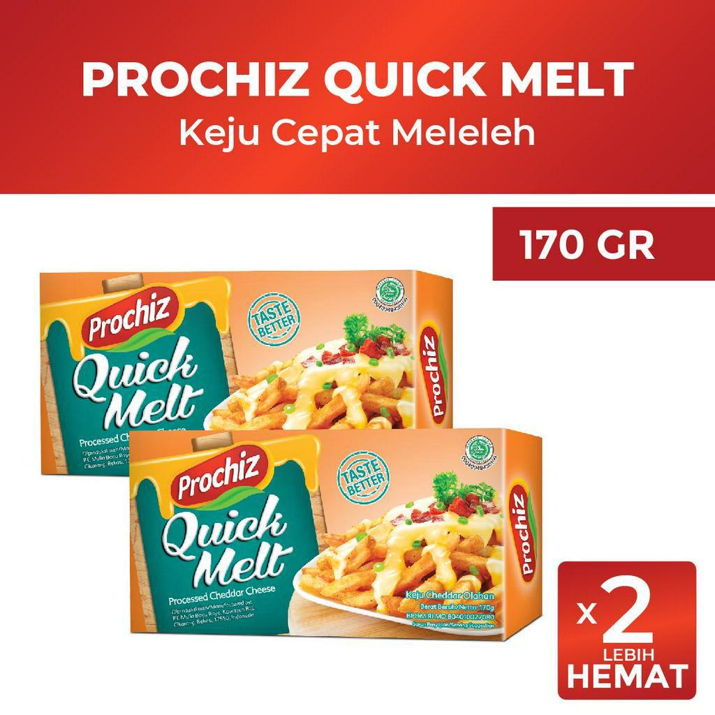 Jual PROCHIZ Quick Melt 2 x 170 gr | Shopee Indonesia