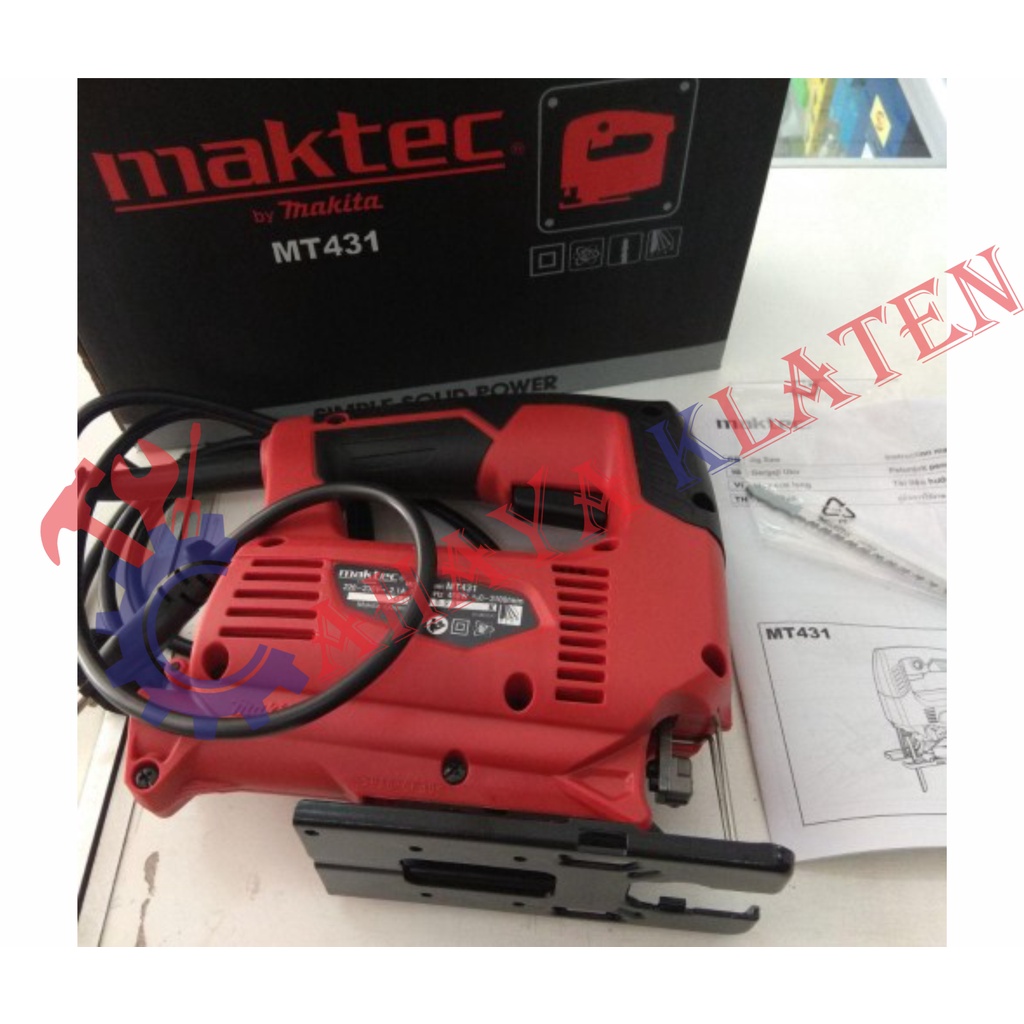 Jual MAKTEC MT 431 Mesin Jigsaw Gergaji Triplek Potong Kayu Jigsaw | Shopee Indonesia