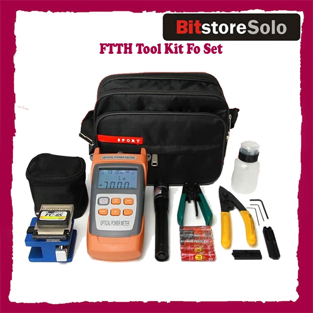 Jual Toolkit Set FO Fiber Optik | Shopee Indonesia