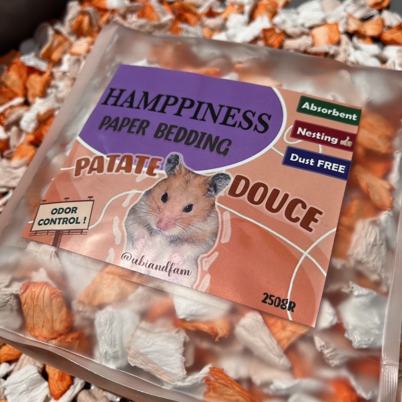 Jual Paper Bedding / Serbuk Hamster / Alas Hamster - Patate Douce x ...