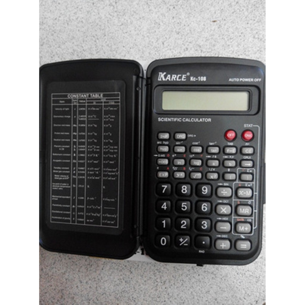 KARCE KC-108 - Kalkulator Scientific/Ilmiah/Sekolah | Shopee Indonesia