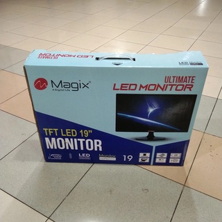 Jual Monitor Led Magix 19" (Hdmi + Vga Widescreen) | Shopee Indonesia