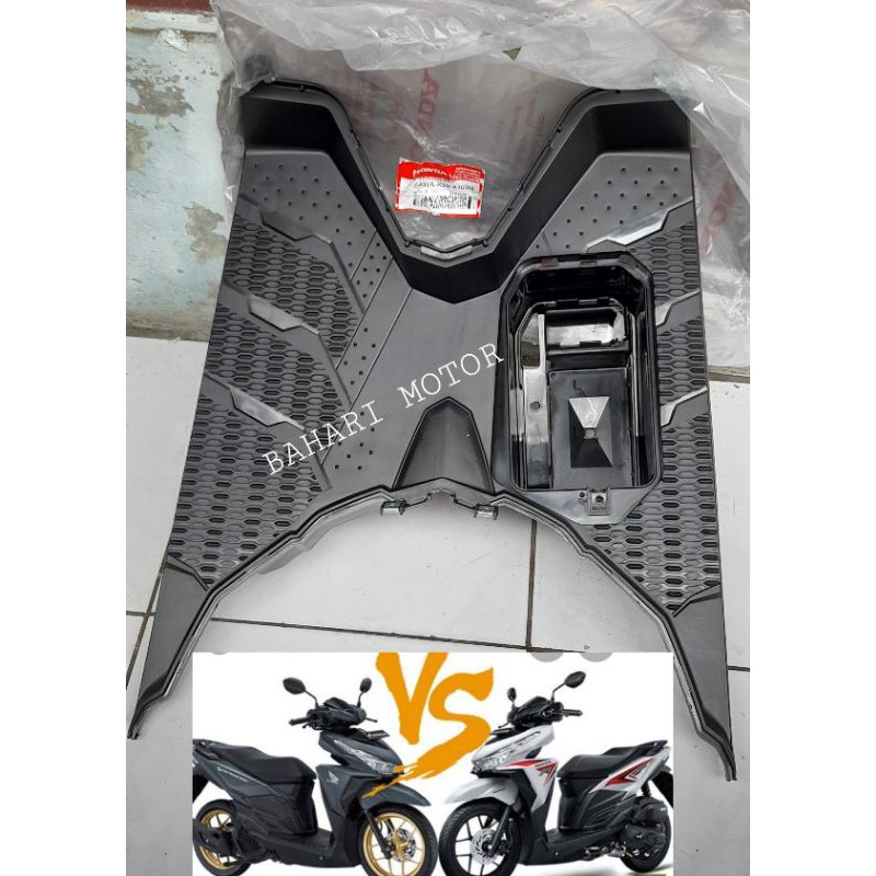 Jual Bordes Pinjakan kaki atau step floor Dek Atas alas kaki Honda Vario 125 led 150Led lama2015 ...