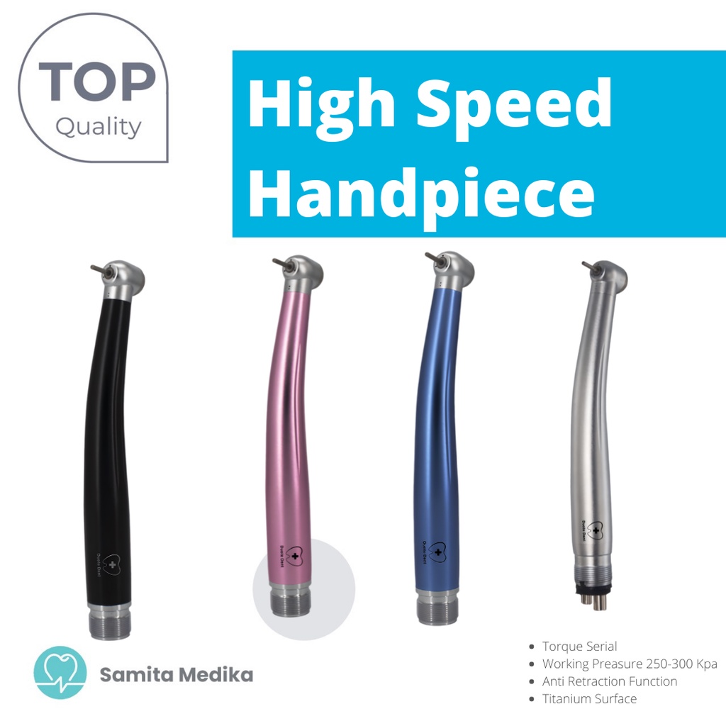 Jual HIGHSPEED/Handpiece high speed DUOTEDENT 4 hole bor gigi/Bor gigi ...