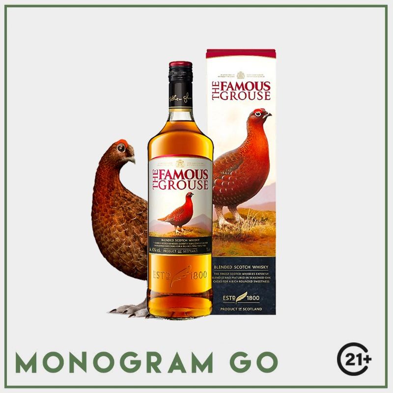 Jual The Famous Grouse Blended Scotch Whisky 700ml | Shopee Indonesia